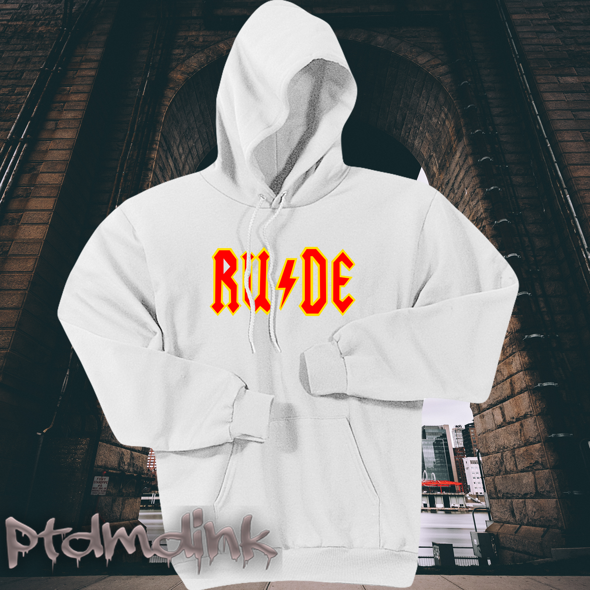 Rude Hoodie – ptdmdink
